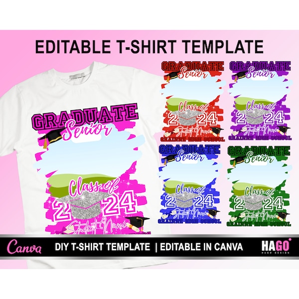 Graduation Shirt Template - Etsy