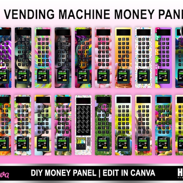 Vending Machine Money Panel - Etsy