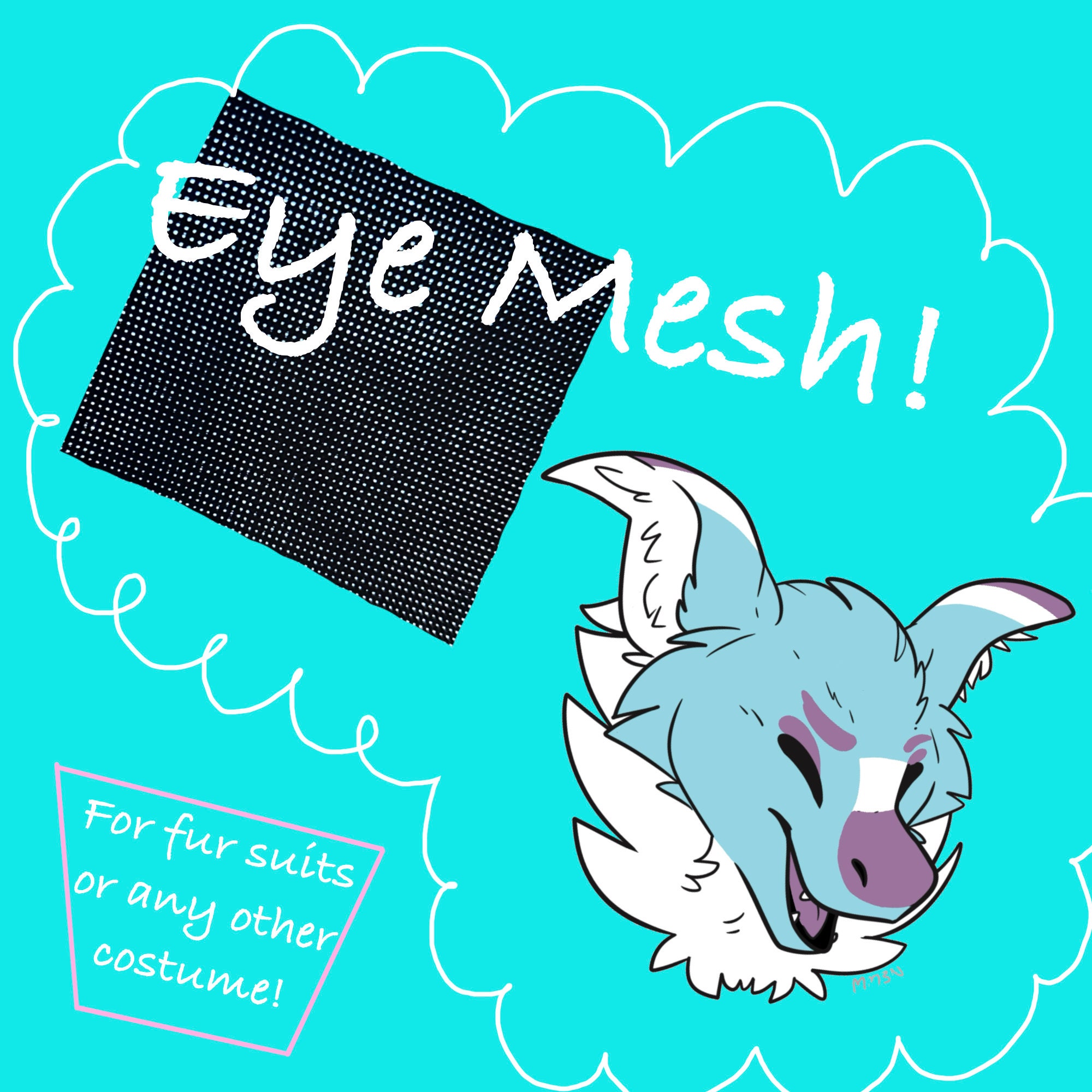 Metal Fursuit Eye Mesh With TRACKING - Etsy