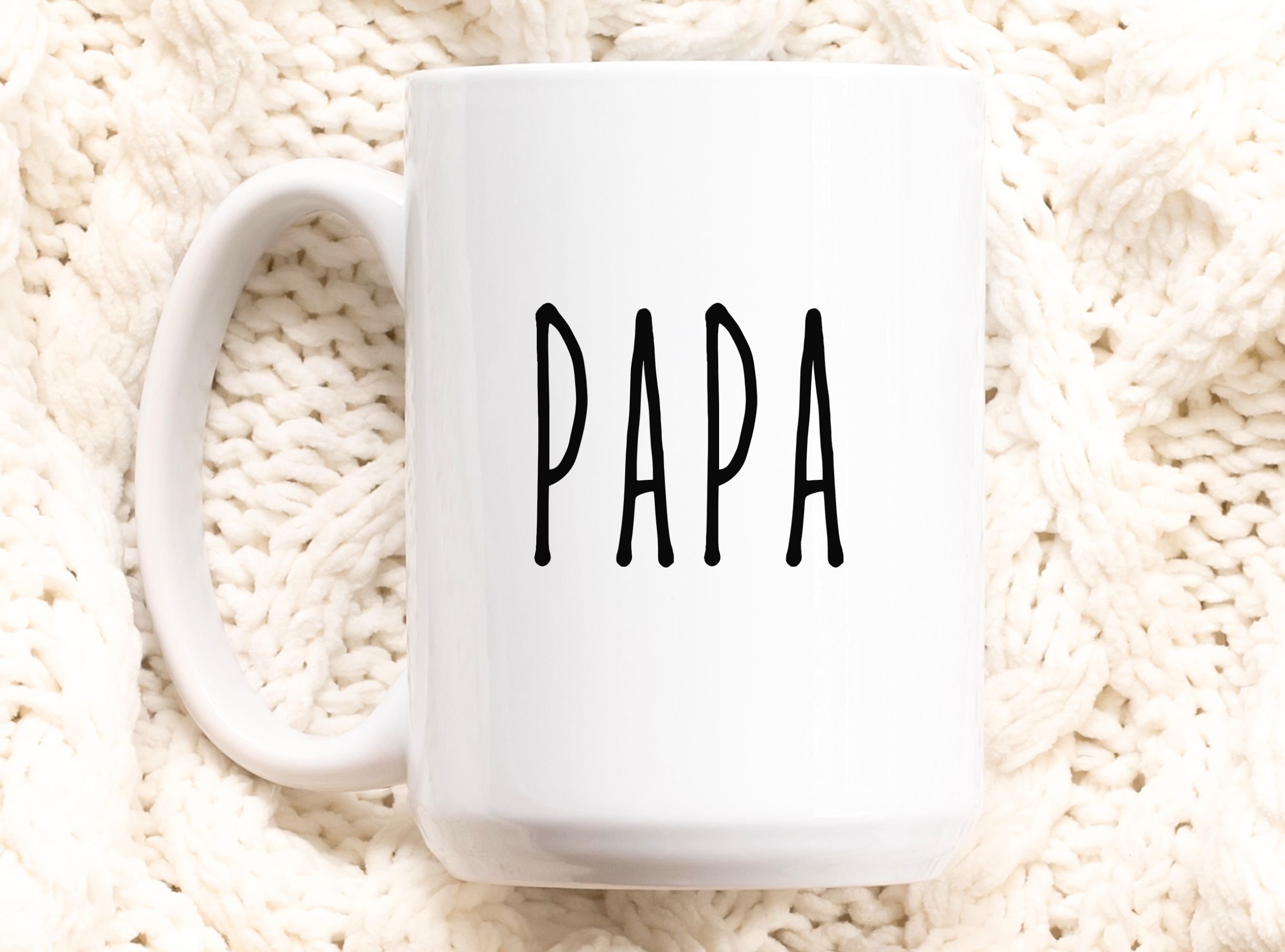 Papa Coffee Mug, Grandpa Mug, Cute Papa Gifts, Sweet Grandpa Gifts ...