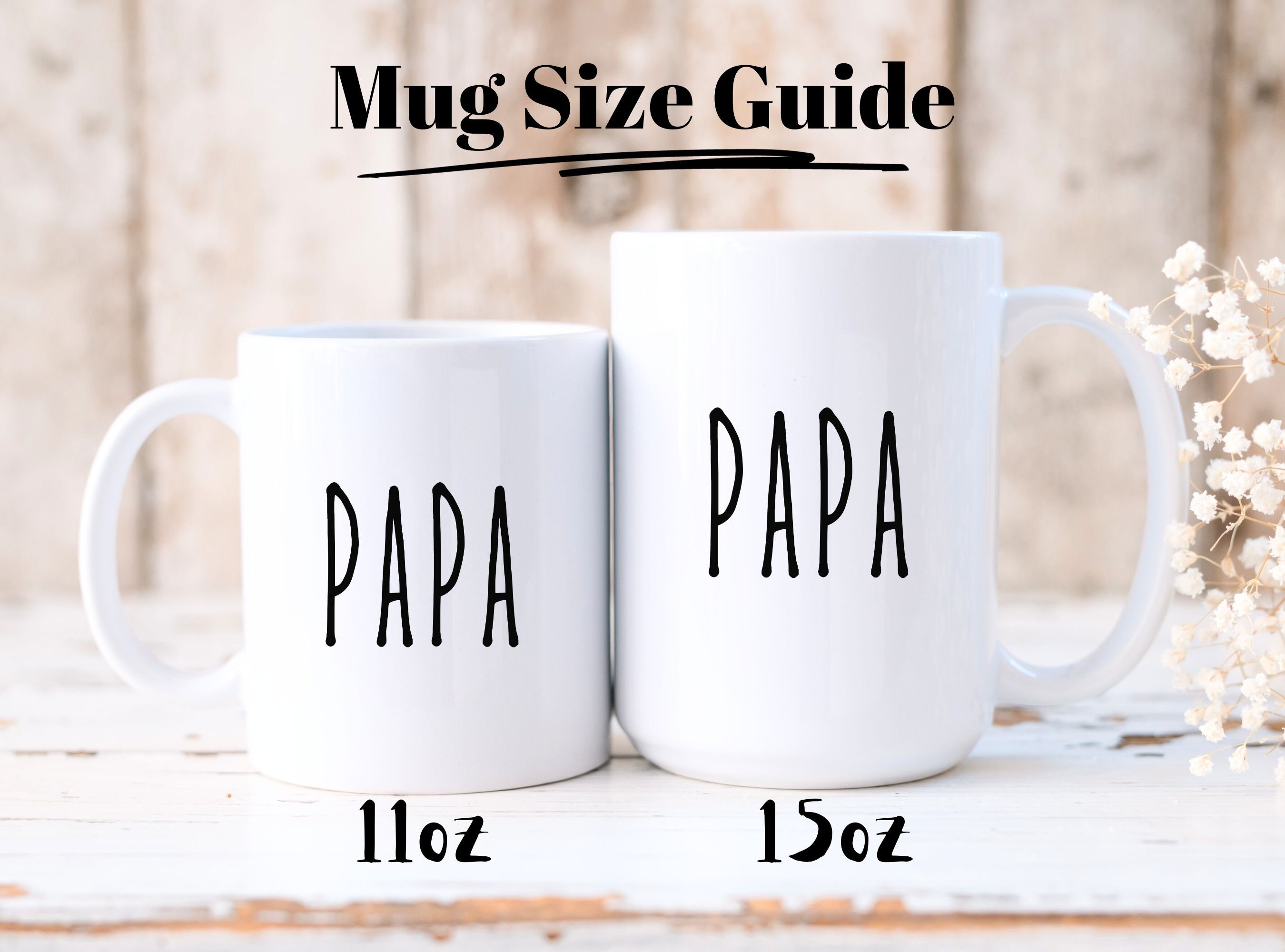 Papa Coffee Mug, Grandpa Mug, Cute Papa Gifts, Sweet Grandpa Gifts ...