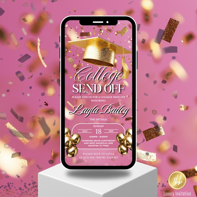 College Send Off - Etsy