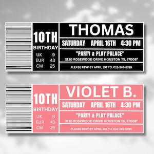 Shoe Box Label Template, Sneaker Box Template, Shoe Box SVG, Party ...