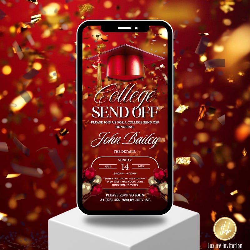 College Send Off - Etsy