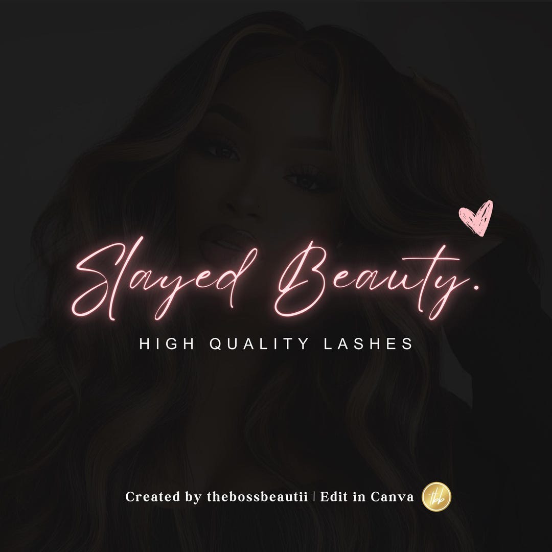 Neon Pink Lash Logo , Lash Logo Design, Logo, Eyelash Premade Logo ...