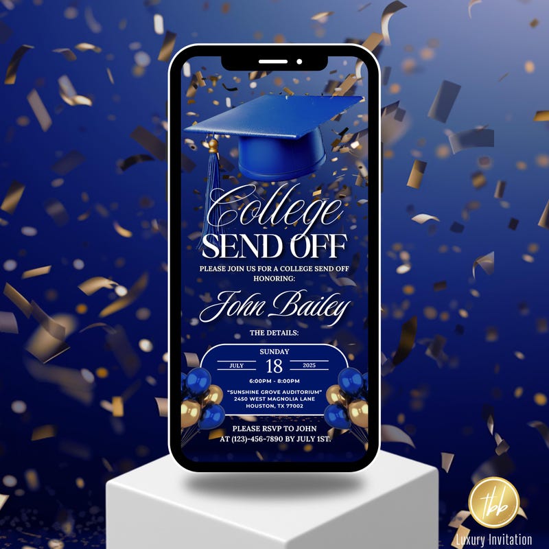 College Send Off - Etsy