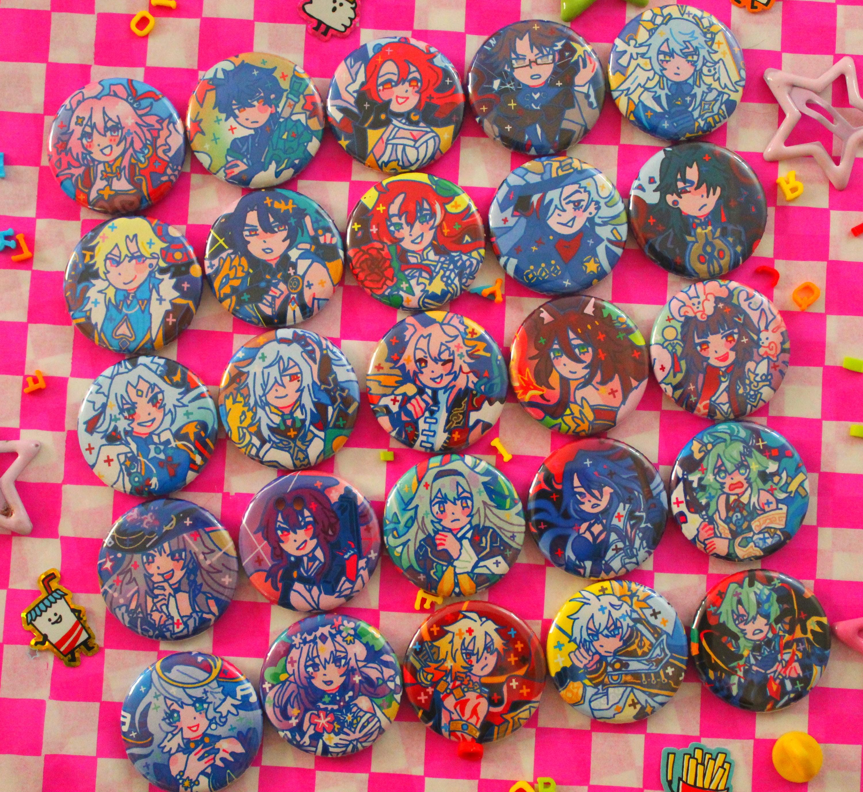 Starry Rail Buttons - Etsy