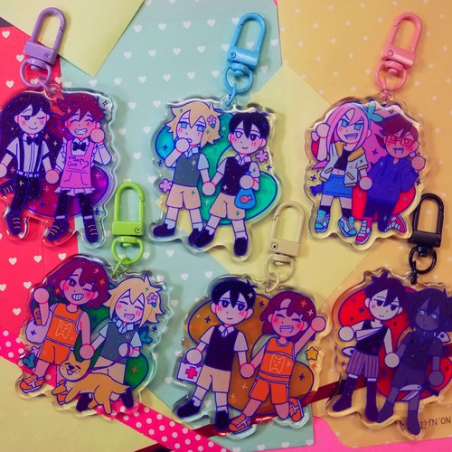 Omori Double-sided Smol Phone Charms - Etsy