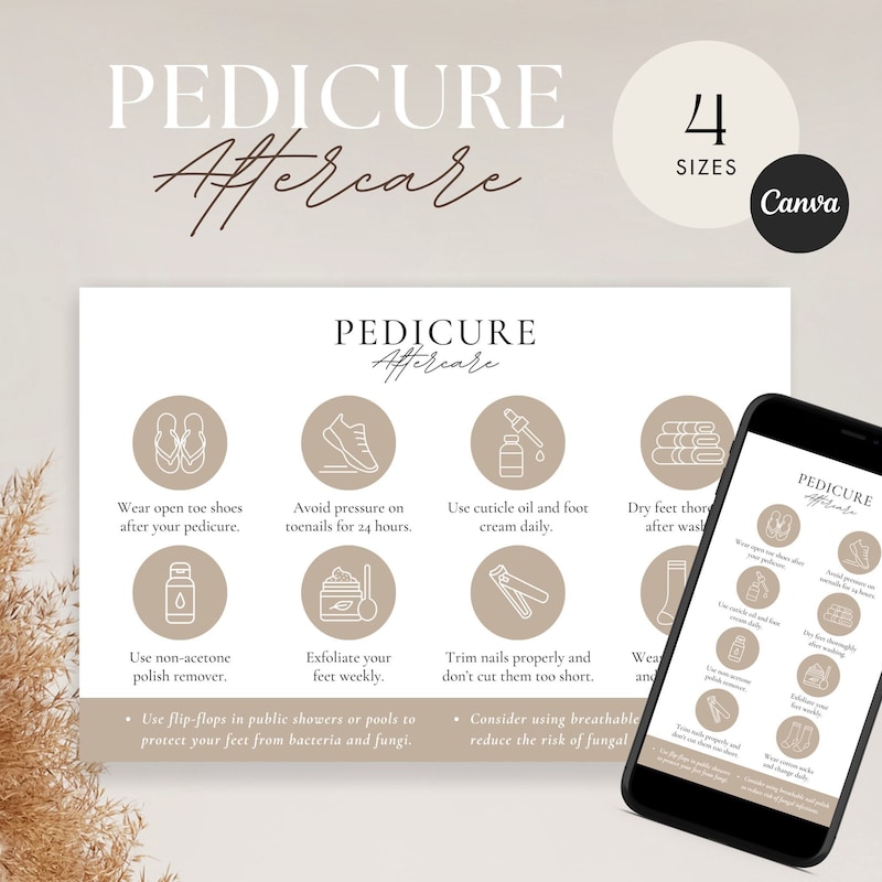 Nail Aftercare Cards - Etsy