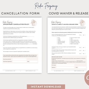 Radio Frequency Forms Editable RF Skin Tightening Forms - Etsy