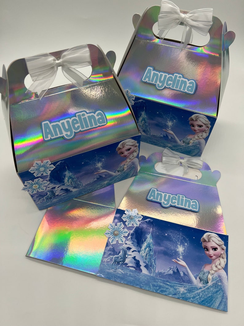 Frozen Candy Box/gable Box Frozen - Etsy