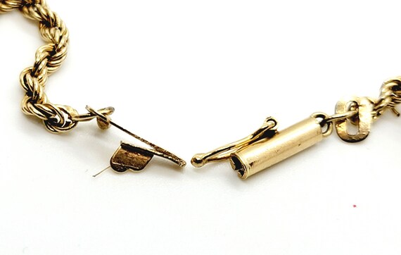 14K Yellow Gold Rope Chain 20 inches - Gem