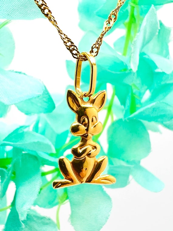bunny rabbit necklace - Gem