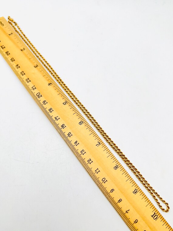 14K Yellow Gold Rope Chain 20 inches - Gem