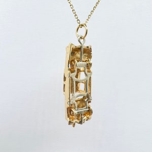 Vintage 14K Yellow Gold 1950’s Classic Cadillac Car Charm Pendant ...