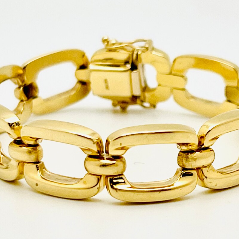 Yellow Gold Bracelet - Etsy