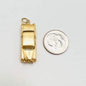 Vintage 14K Yellow Gold 1950’s Classic Cadillac Car Charm Pendant ...