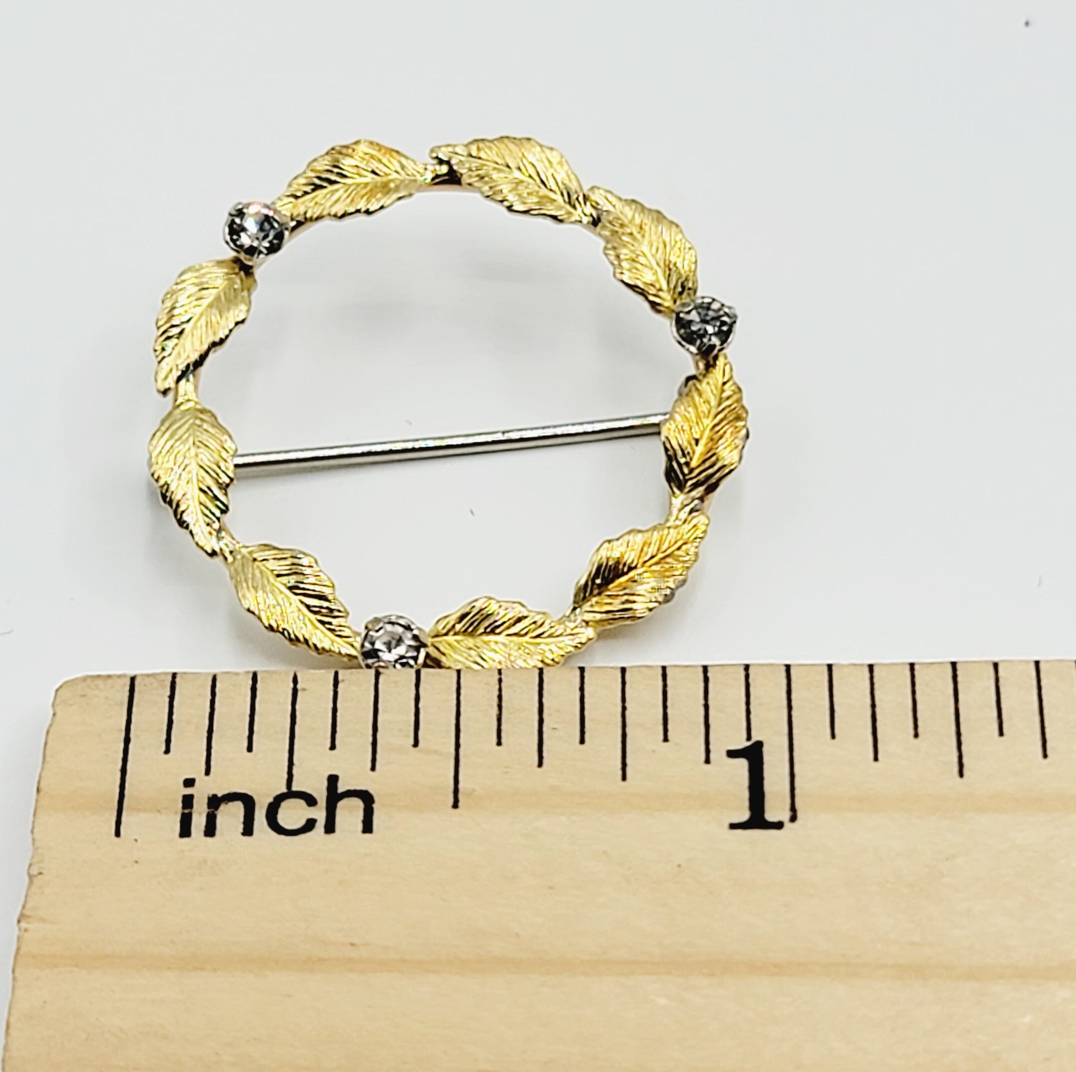 Diamond Pin, Brooches 18K Yellow Gold - Etsy