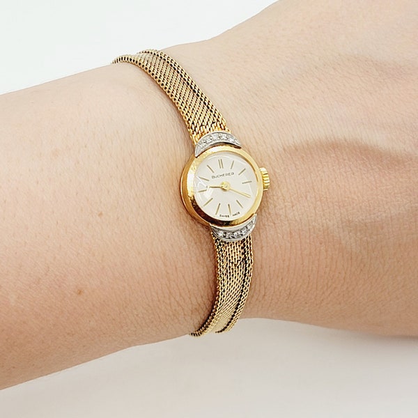 18k Gold Watch - Etsy