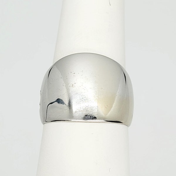 White Gold Ring - Etsy