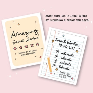 Social Work Reminders Sticker, Student Graduation Gift, MSW Sticker ...