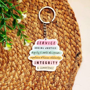 Social Work Values Sticker Social Justice Decal Social Work - Etsy