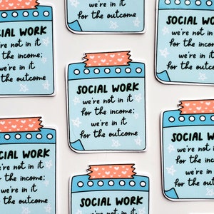 You Pick Social Work Sticker Bundle, LCSW Gift, Graduation Gift, Future ...
