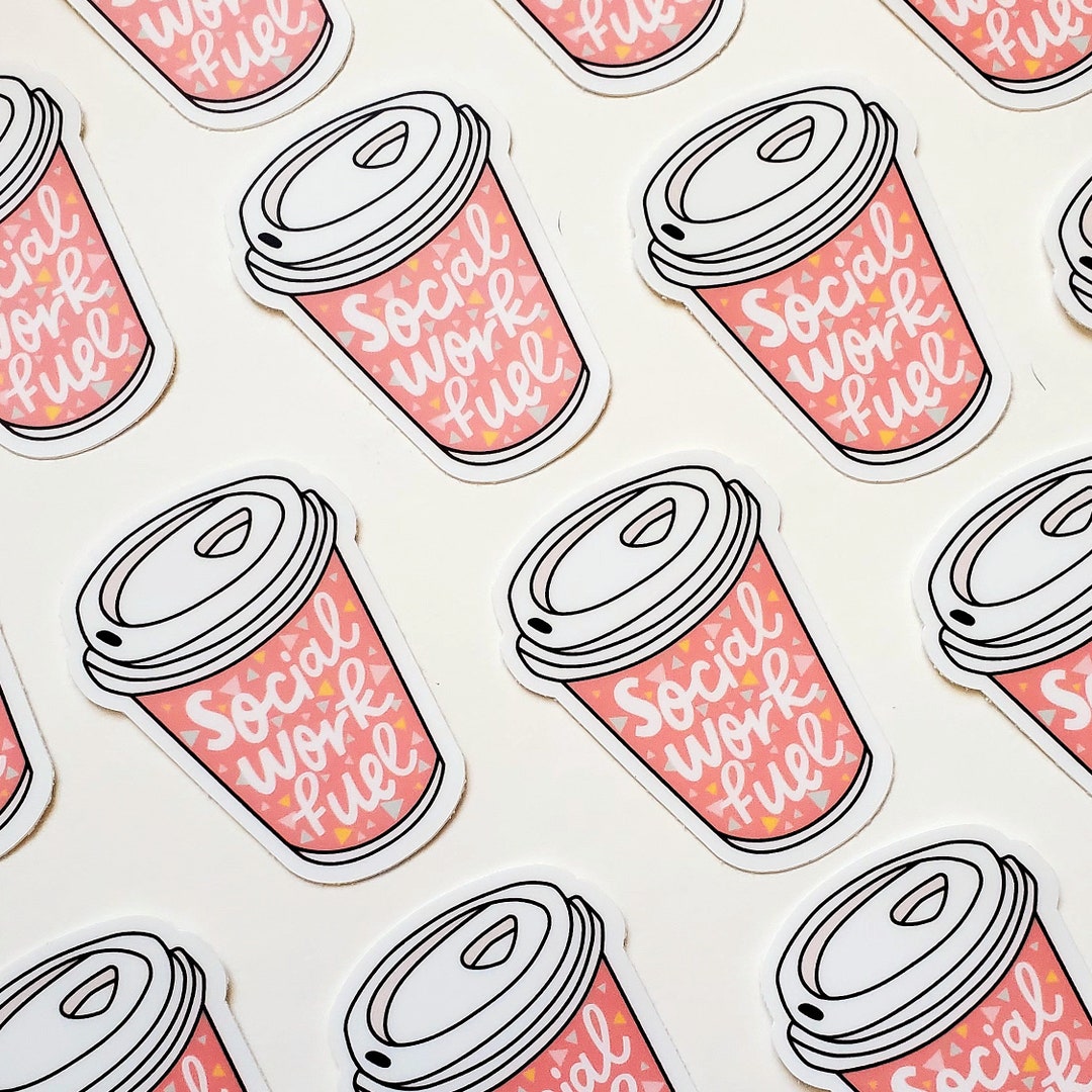 Social Work Fuel Sticker, Healthcare Sticker, MSW Sticker, LCSW Sticker ...