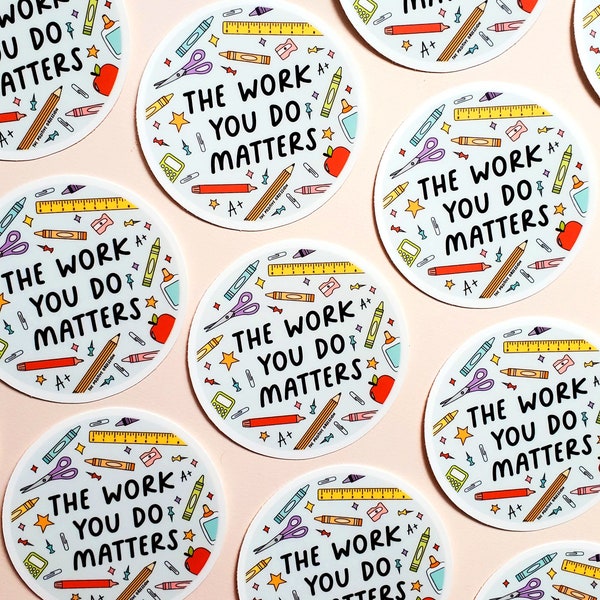 Appreciation Sticker - Etsy