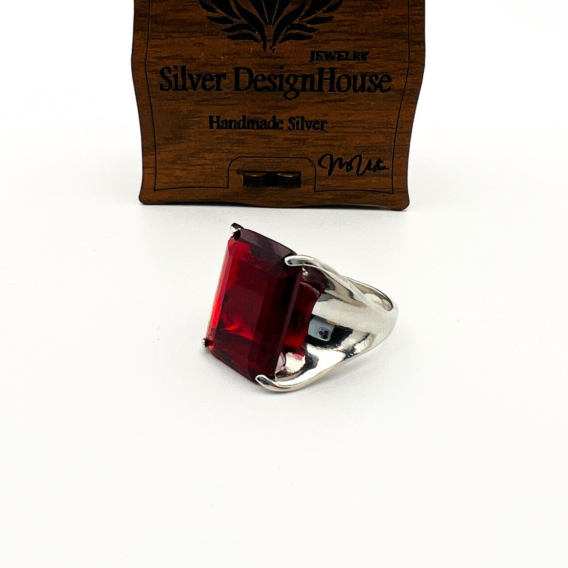 Womens Ruby Stone Ring Handmade Women's Ring Authentic - Etsy