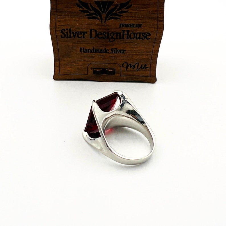 Womens Ruby Stone Ring Handmade Women's Ring Authentic - Etsy