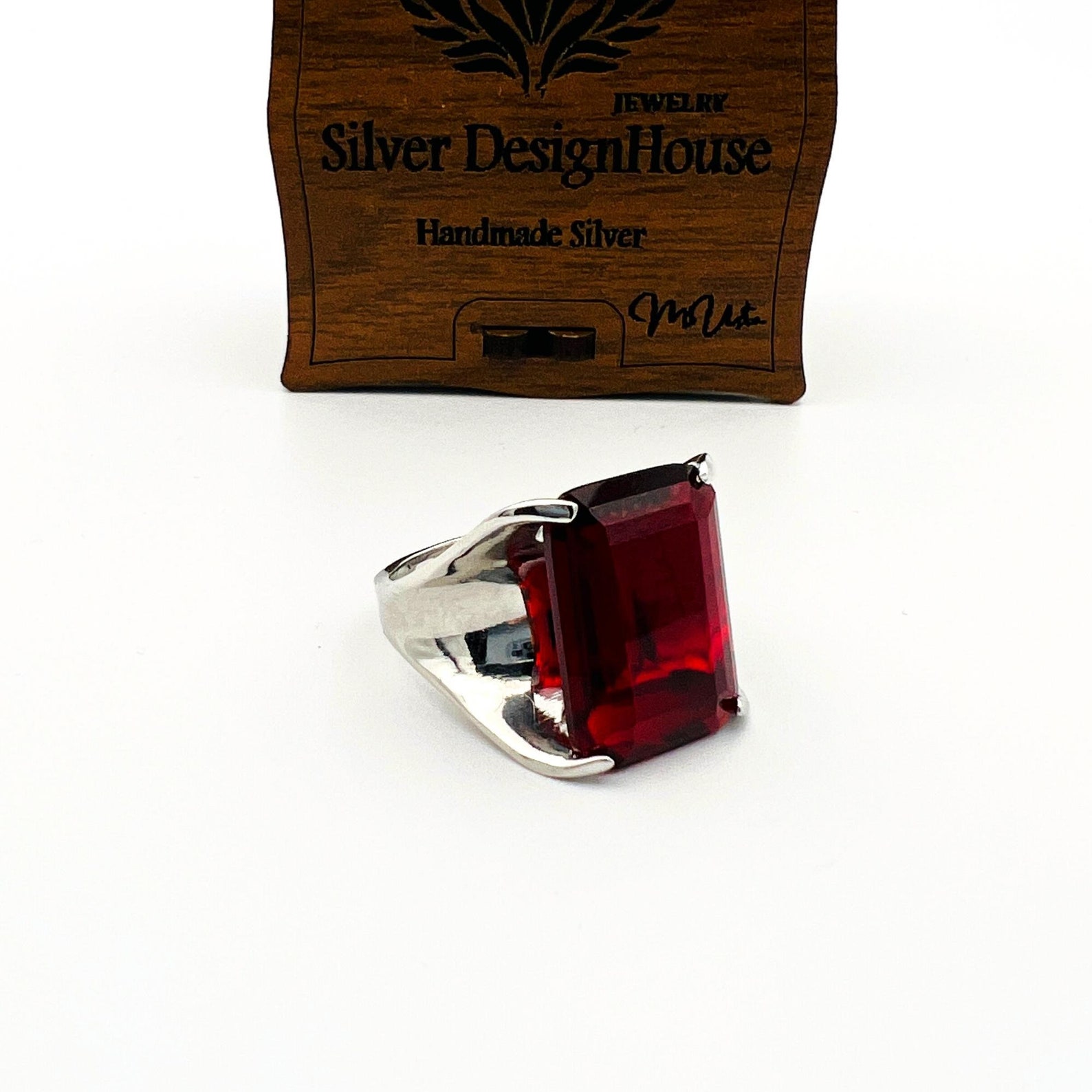 Womens Ruby Stone Ring Handmade Women's Ring Authentic - Etsy