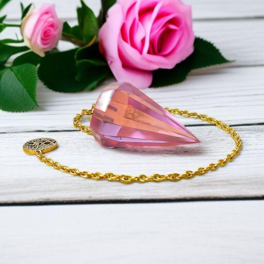Andara Crystal Venus Pink Pendulum | Lady Venus, | Akashic Records ...