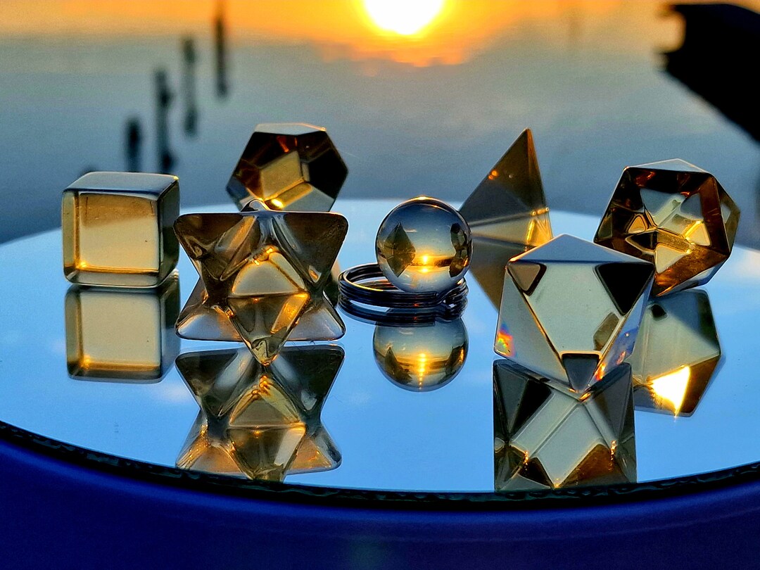 Andara Crystal Platonic Body Chakra Set Christ Energy RARE SPECIAL ...