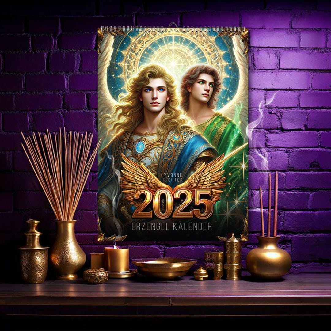 The Archangel Calendar 2025 – Unique and Full of Spiritual Power - Etsy