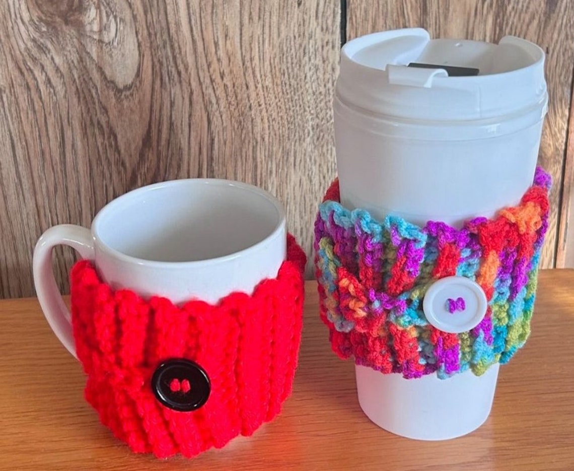 Cup Cozy Red Drink Cup Cozy Burgandy Cup Cozy Purples Cup Cozy Drink ...