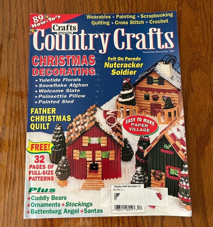 Country Crafts Magazine Crafts Christmas Gifts Father Christmas Quilt ...