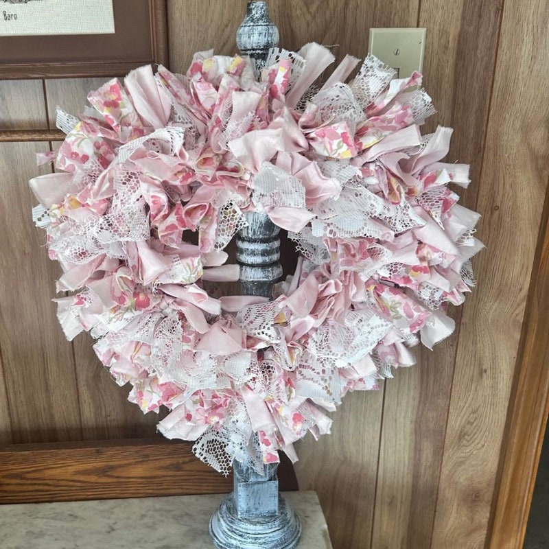 Fabric Wreath - Etsy