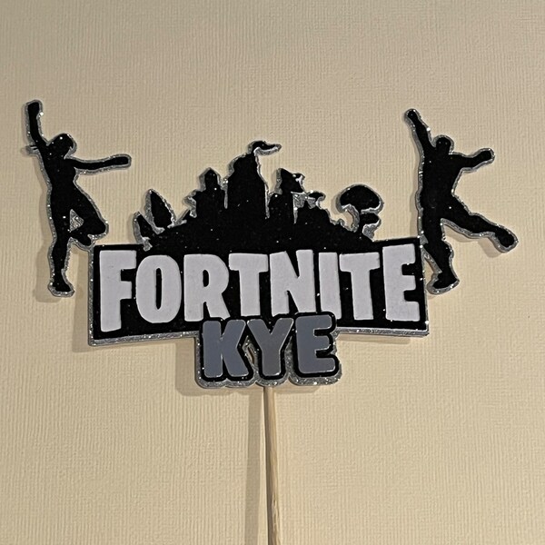 Fortnight Cake Toppers - Etsy
