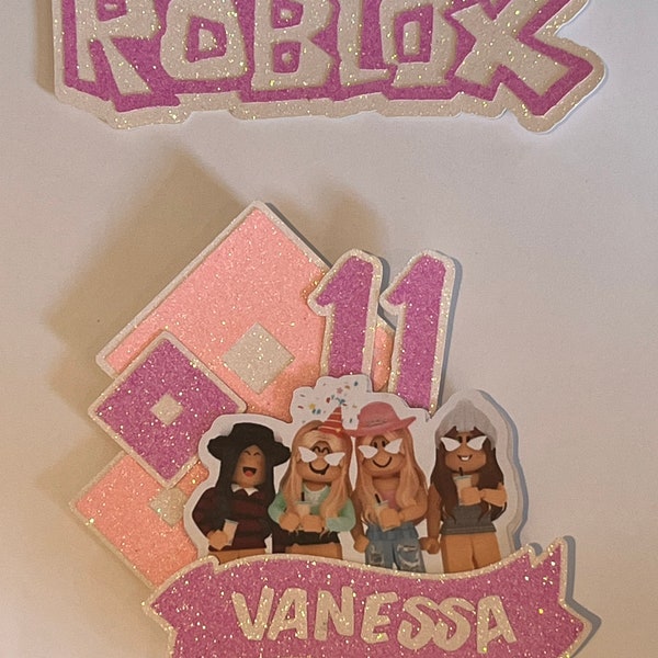 Roblox Cake Topper - Etsy UK