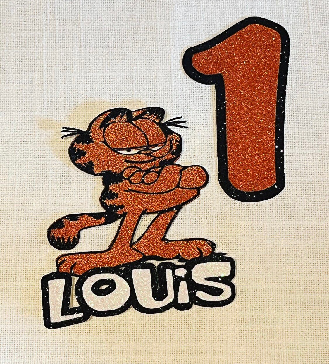 Garfield Cake Topper - Etsy