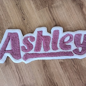 Custom Name Handmade Tufted Rug, Personalized Birthday Gift - Etsy