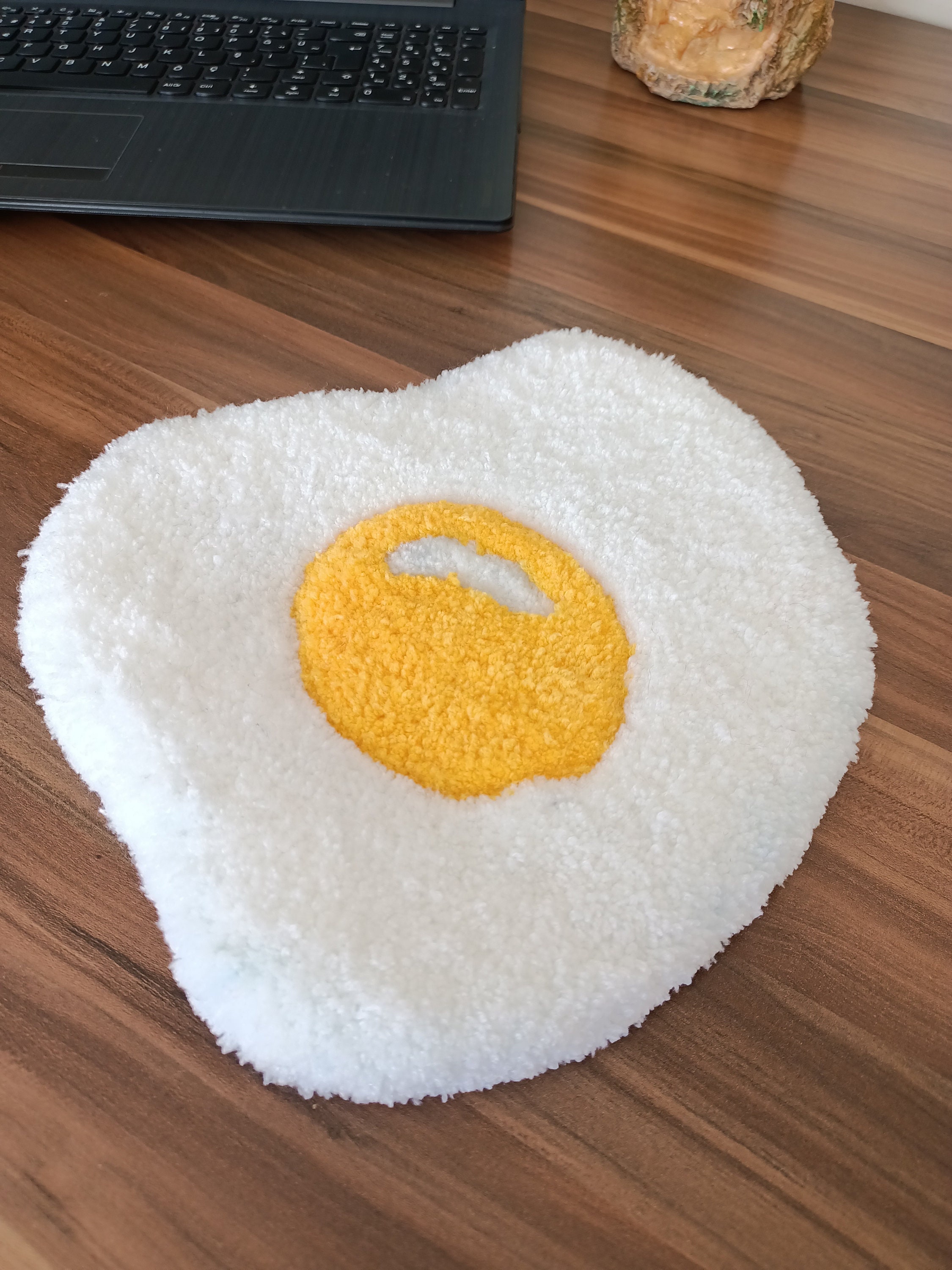 Fried Egg Handmade Tufted Rug Table Wall Floor Decor - Etsy
