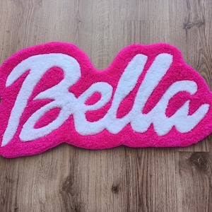 Custom Name Handmade Tufted Rug, Personalized Birthday Gift - Etsy