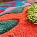 Irregular Multicolor Abstract 100% Hand Tufted Rug, Modern Art Unique ...