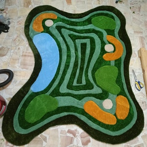 Custom Handmade Tufted Rug, Customized Business Logo - Etsy