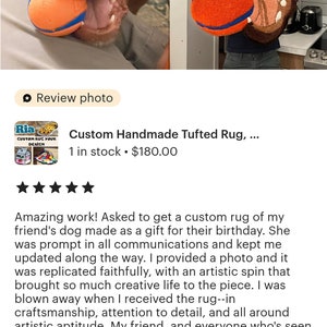 Custom Handmade Tufted Rug, Customized Business Logo - Etsy