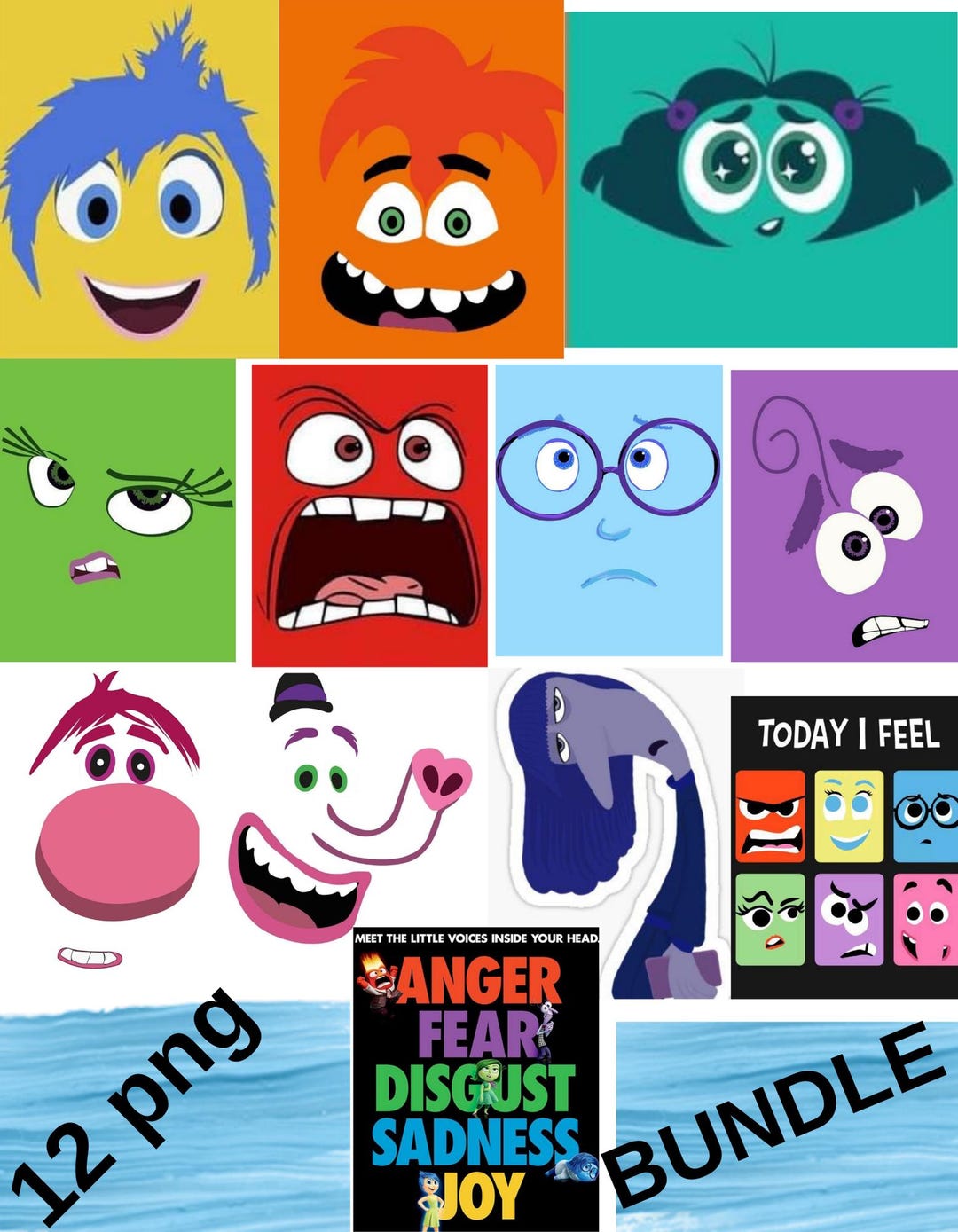 Inside Out,inside Out 2 Png,inside Out Characters Svg,inside Out Faces ...