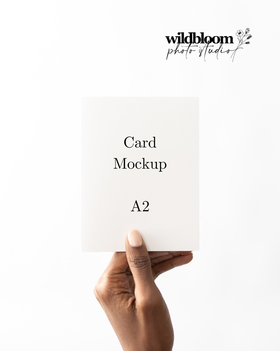 Hand Held A2 Card Mockup, Print Mockup, Card Mock Up, JPG - Etsy