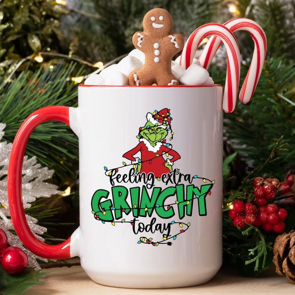 Grinch Mug - Etsy Canada